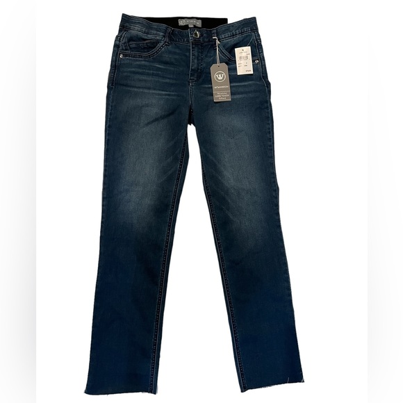 Wit & Wisdom | Jeans | 29 Wit Wisdom Luxe Touch Girlfriend Denim Raw ...